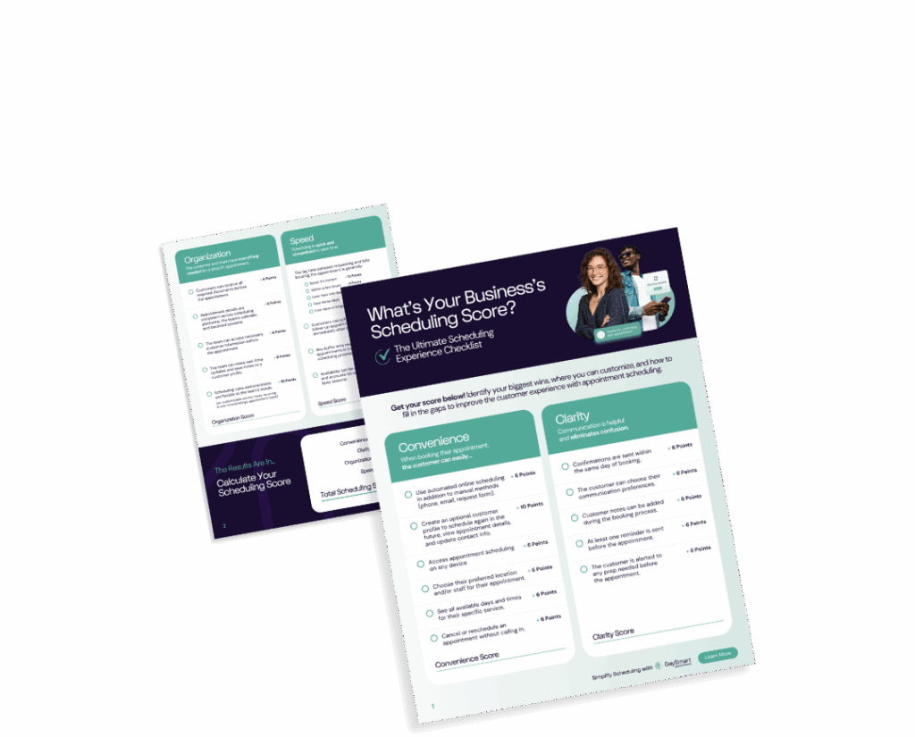 The Essential Scheduling Software Features Checklist | DaySmart ...